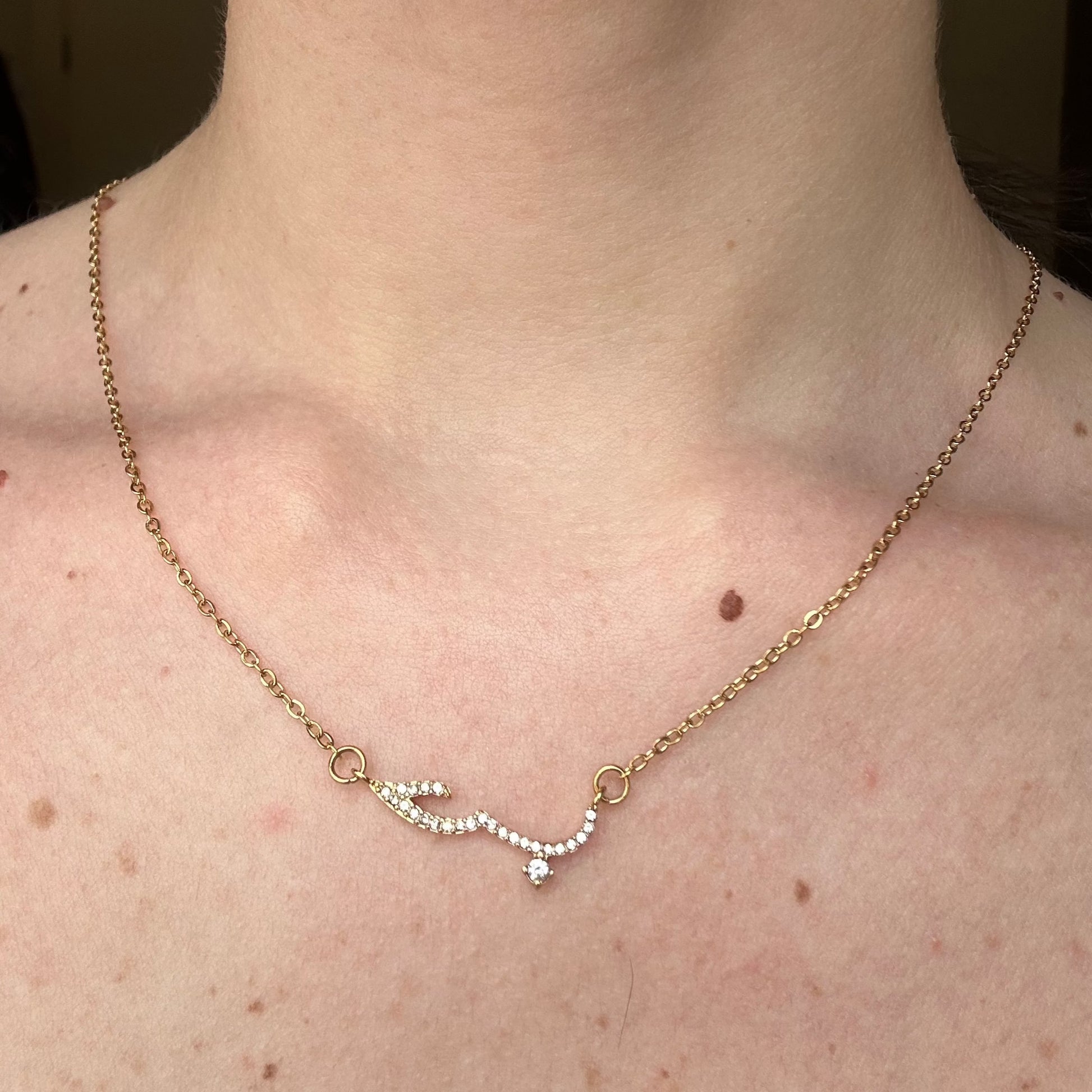 Self-Love Necklace in Gold & Silver – QILADA